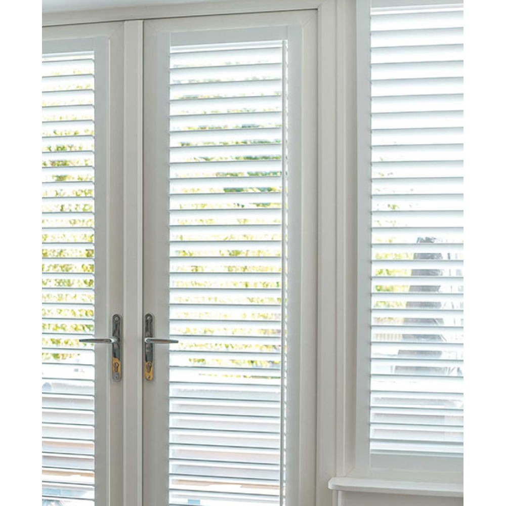 Cotton White Shutter Lite Blind